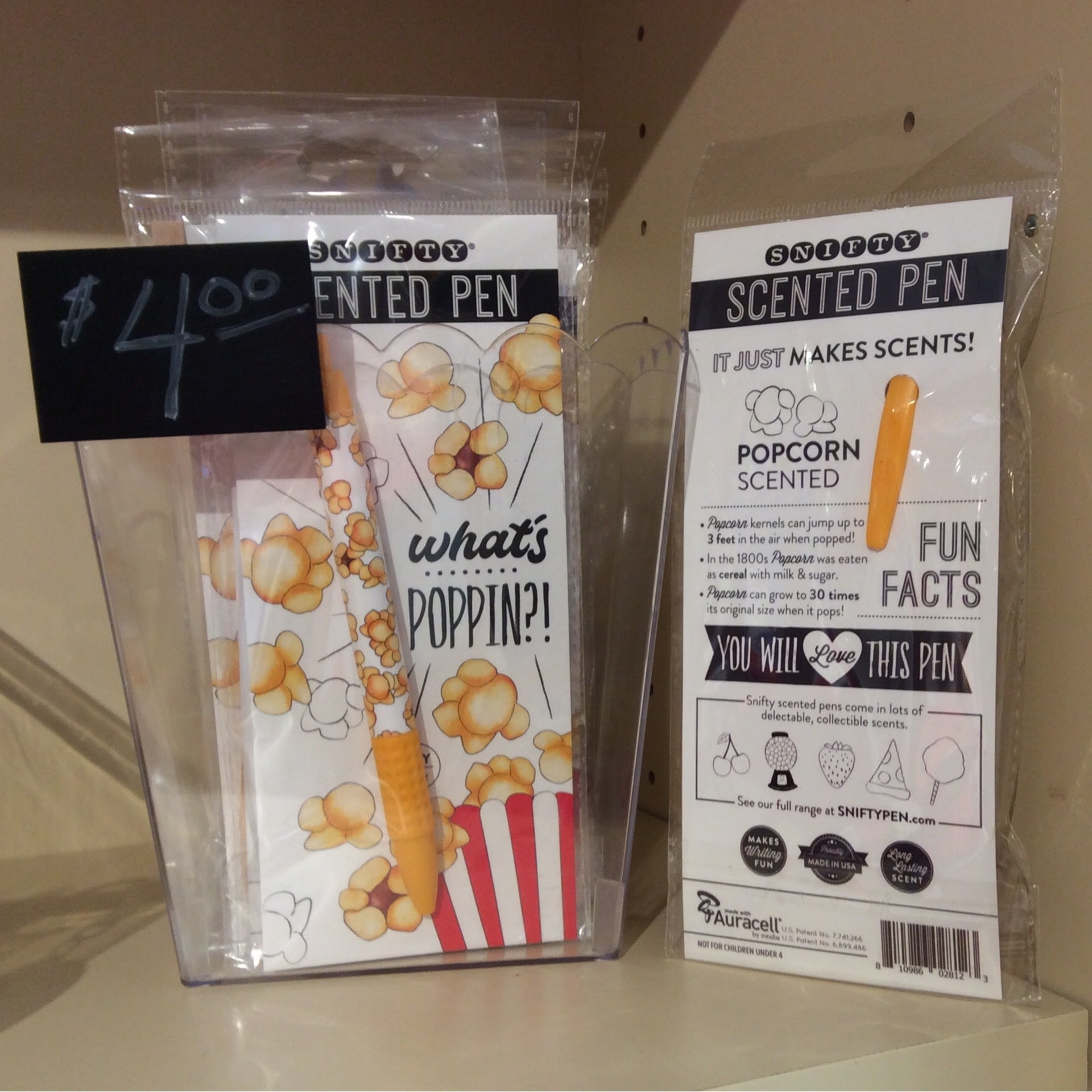 Popcorn Pen | Jolly Time Koated Kernels